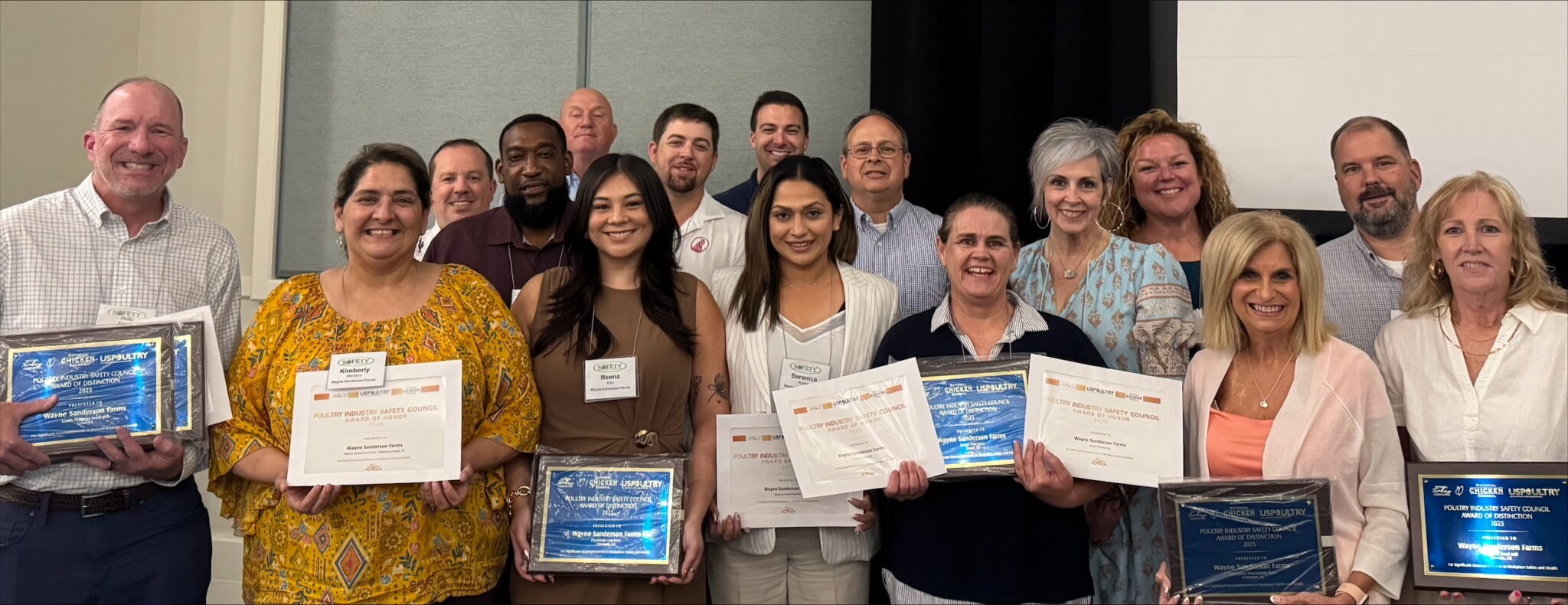 Wayne-Sanderson Farms Earns 16 Awards at 2025 National Safety ...